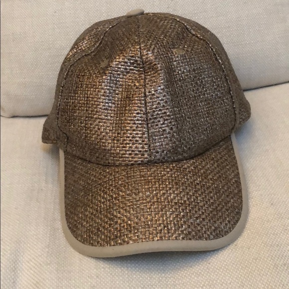 South Moon Under | Accessories | Stylish Gold Baseball Hat | Poshmark